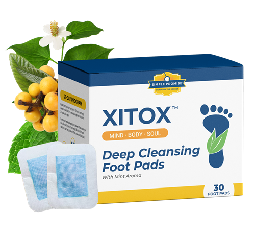 Xitox Deep Cleanse Detox Foot Pads - Health and Fitness Web